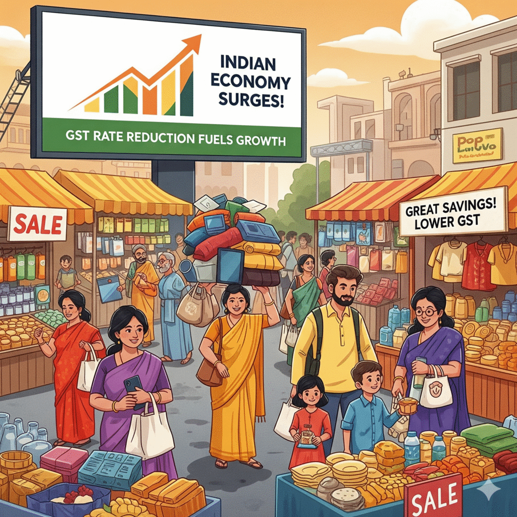 GST Rate Cut Set to Boost India’s Economy | Surge in Consumption Likely ...